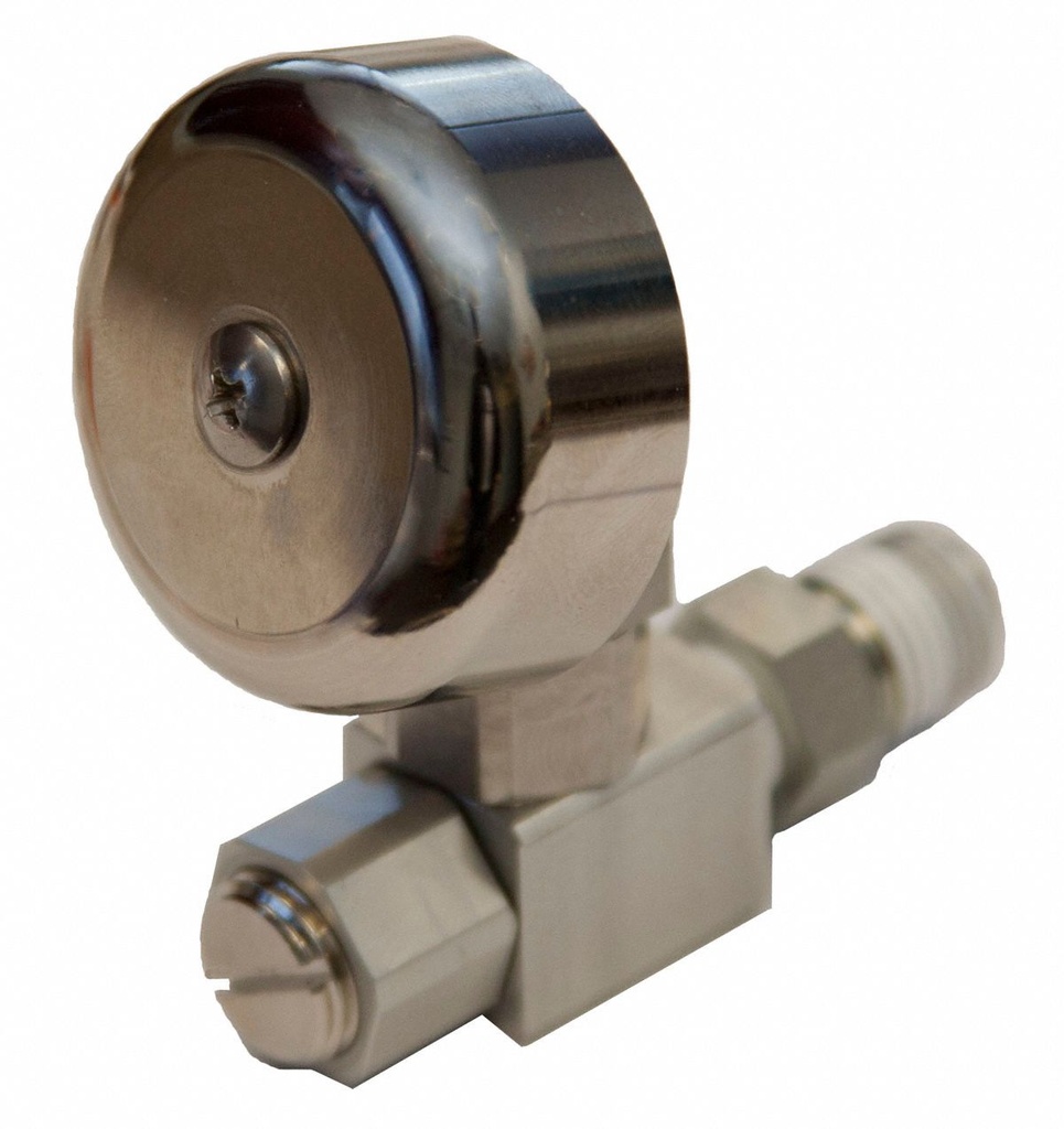 PNEUMATIC LOW PRESSURE ALARM BELL - 1/4IN. MPT BASE, ALARM SET @ APPROX ...